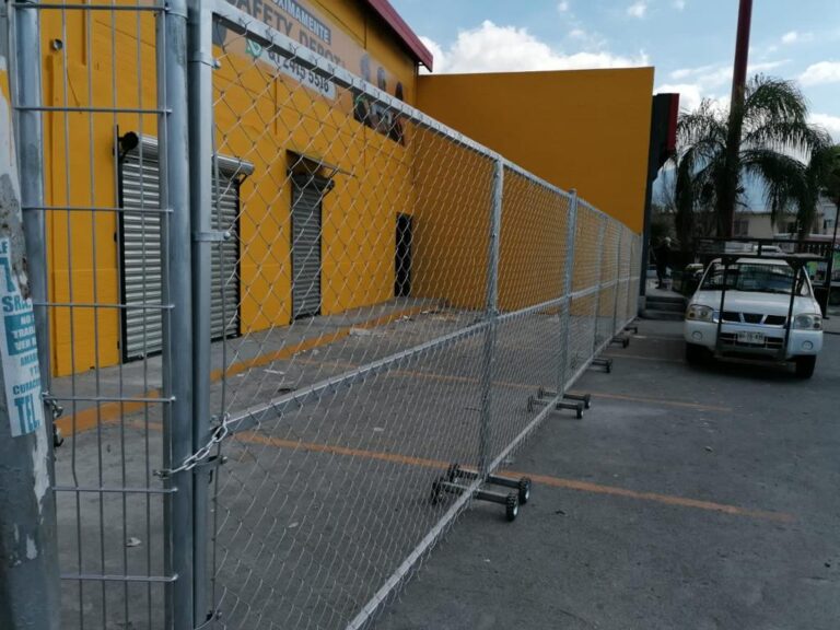 Vallas temporales malla ciclónica – teknoacero.com